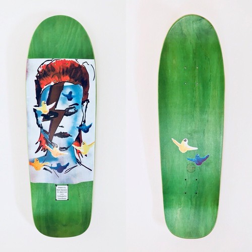 Prime Heritage Gonz Bowie OG Shape Skateboard Deck 9.5" Mark Gonzales ...
