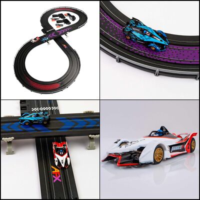 AFX/Racemasters Infinity Set AFX22033 HO Slot Racing Cars 850015210358 ...