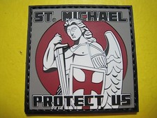 5.11 Tactical Saint Michael Archangel Metal Hook Back Morale Patch ...