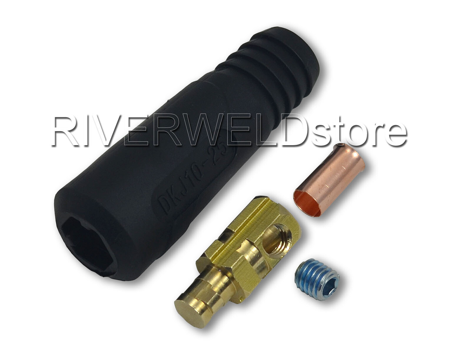 TIG Welding Cable Panel Connector Socket DKJ10-25 & DKZ10-25 Dinse ...