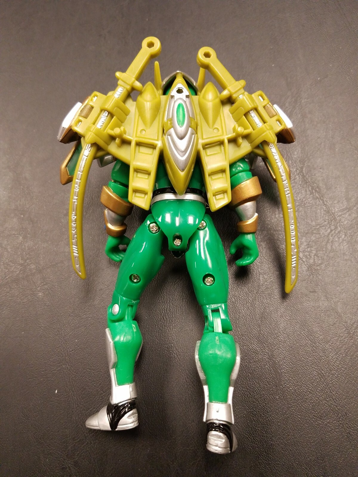 Power Rangers Time Force Green Ranger with swords and armor | eBay