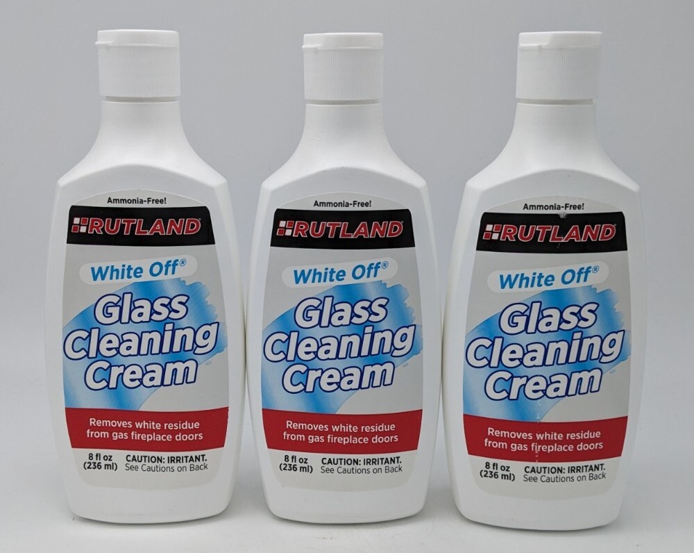 Lot Of 3 New 8oz Rutland 565 White Off Glass Cleaning Cream | eBay
