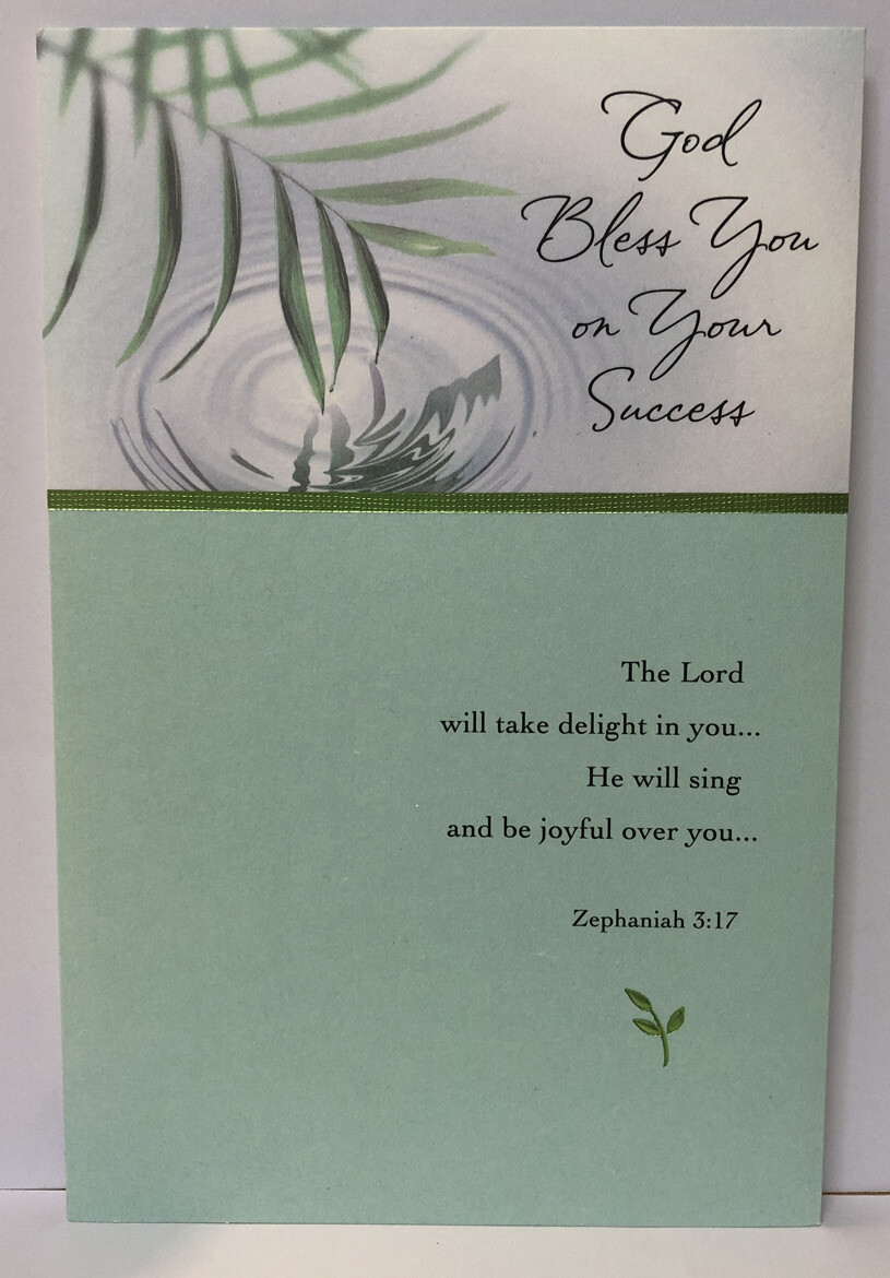 Bible Verse Congratulations Success American Greetings Christian Card ...