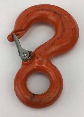 CSA CM ALLOY WLL 3T RIGGING HOOK WITH LATCH FORGED USA FREE SHIPPING | eBay