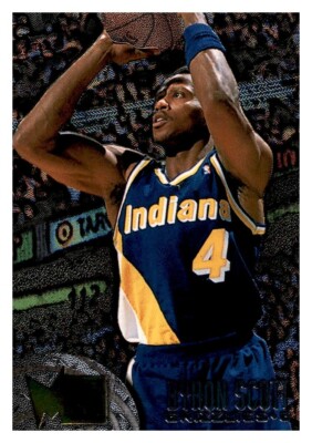 1995-96 Fleer Metal Byron Scott #114 - Indiana Pacers | eBay