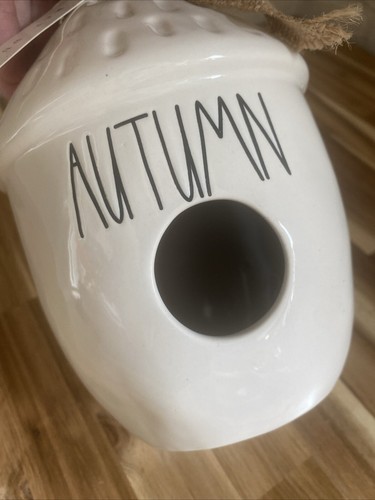 Rae Dunn Autumn Birdhouse Artisan Collection Acorn Shape By Magenta ...