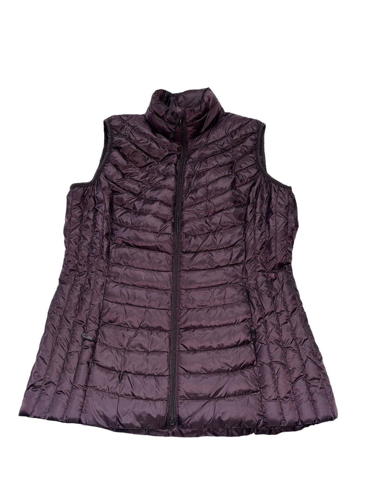 HeatKeep Packable Down Feather Warm Vest Purple Lightweight Puffer | eBay