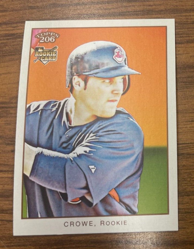 2009 TOPPS ROOKIE Card # 76 Trevor Crowe - Cleveland Indians | eBay