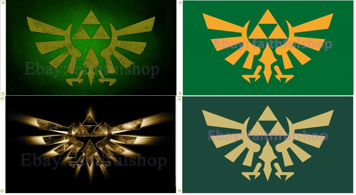 Legend Of Zelda Triforce Symbol Green