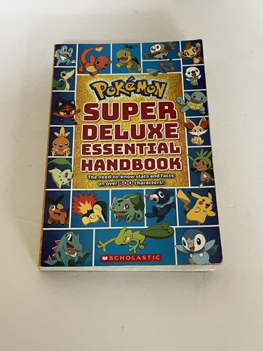 2018 Pokémon Super Deluxe Essential Handbook On Over 800 Characters ...