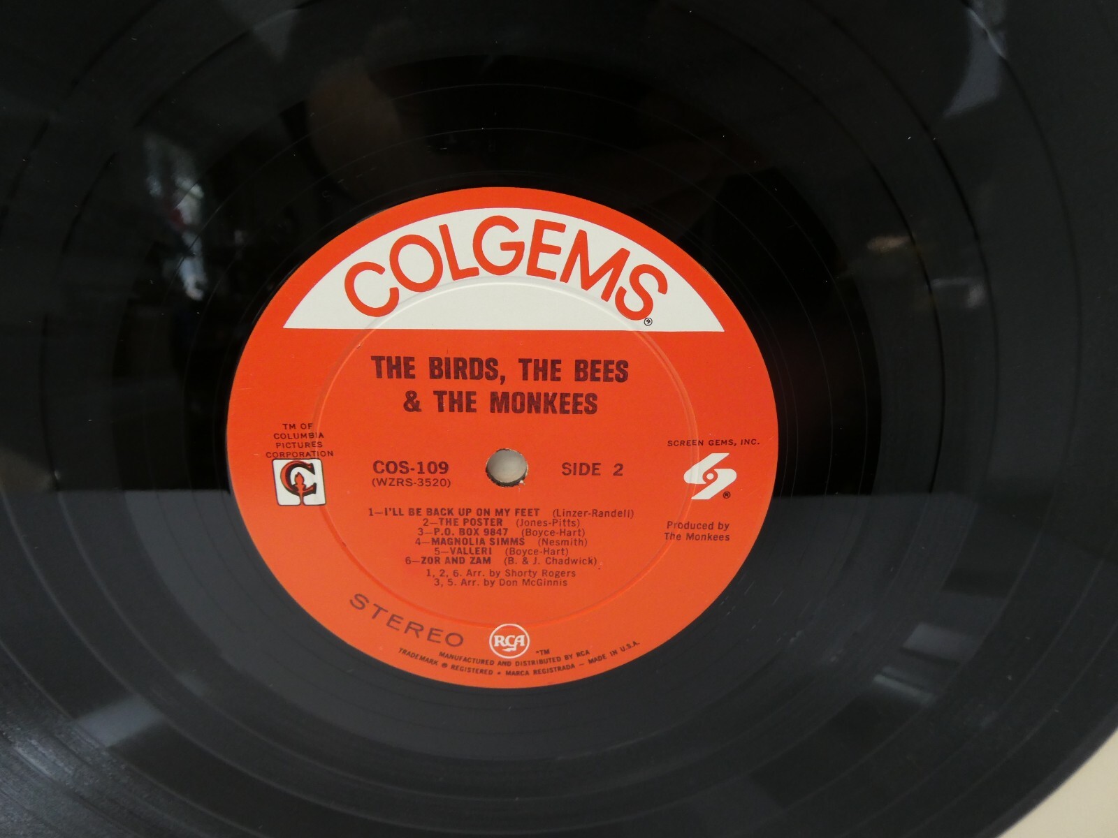 The Birds The Bees and the Monkees Colgems COS-109 1968 RCA Vinyl ...