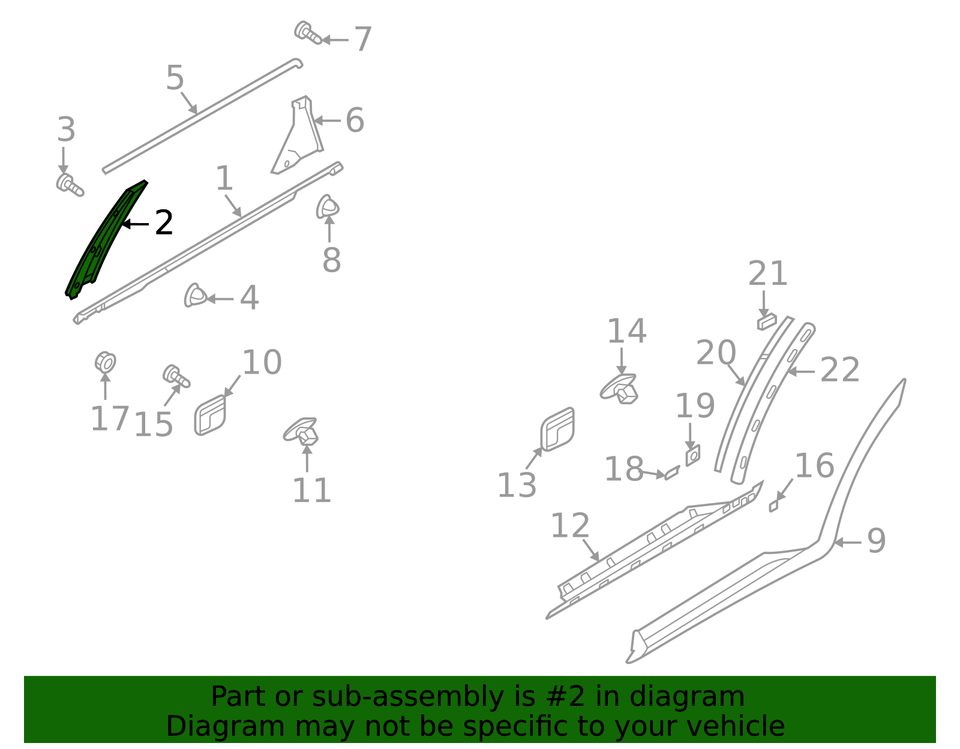 Genuine Kia Door Applique 83260-P2000 | eBay