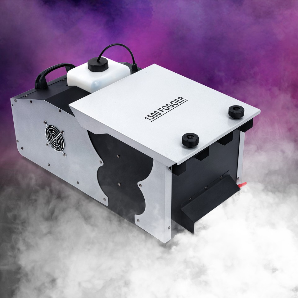 1500W Low Lying Smoke Fog Machine Stage DJ Fogger Dry Ice Ground Fog ...