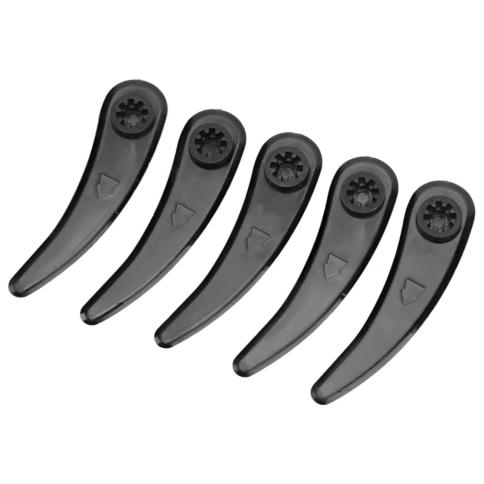 25Pcs Plastic ABS Flat Tooth Fast Cutting Plastic Black ♡ | eBay