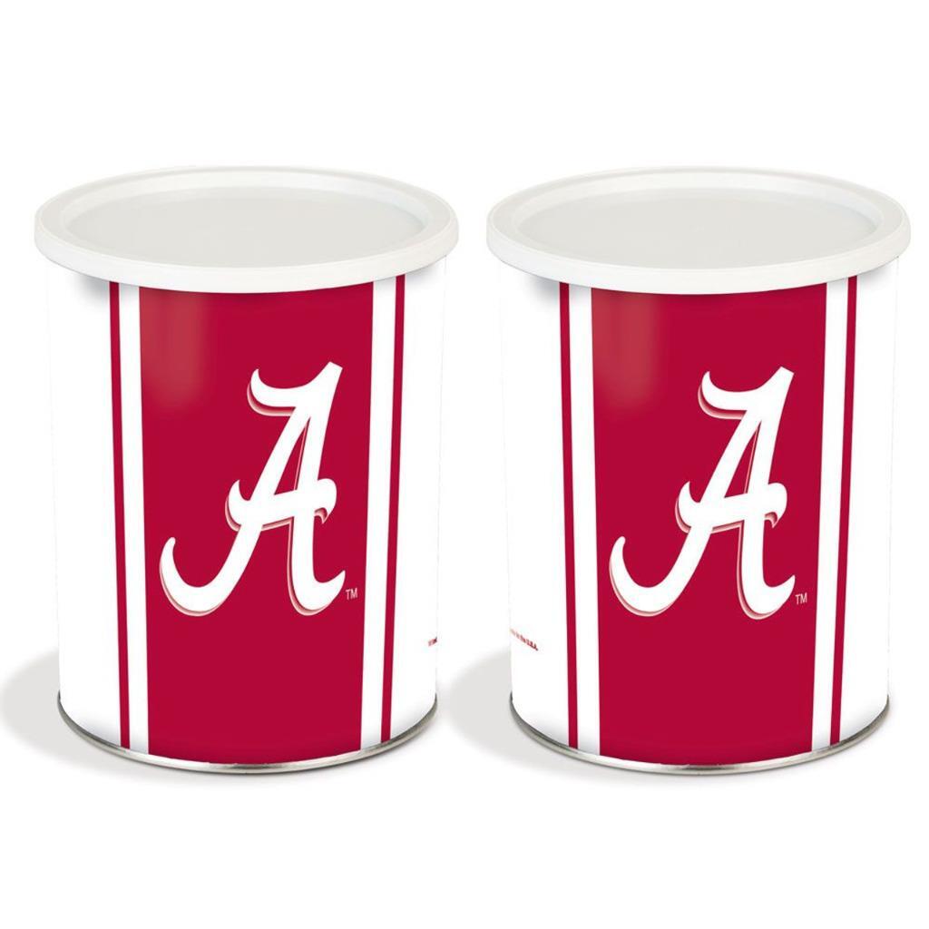 Alabama Crimson Tide 1 Gallon Metal Gift Tin [NEW] NCAA Holiday Present ...