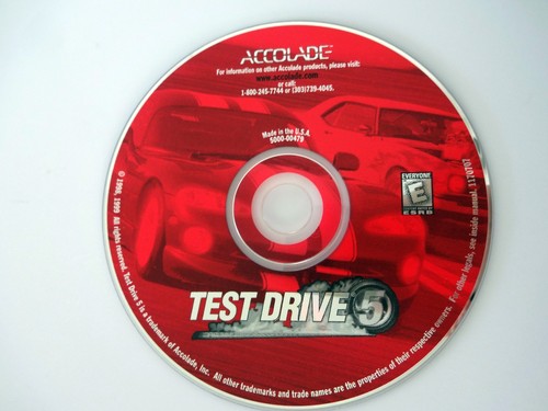 Test Drive 5 Accolade PC CD Computer Video Game Disc Only 1999 | eBay
