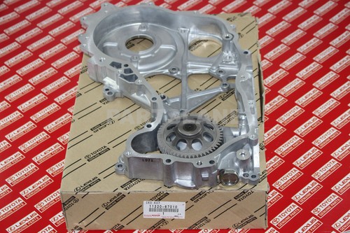 Toyota 1KZ 1KZ-TE Diesel Turbo OEM Oil Pump Timing Gear Case Assy 11320 ...