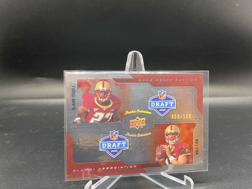 Matt Ryan DeJuan Tribble 2008 Upper Deck Draft Edition Silver #203 /100 ...