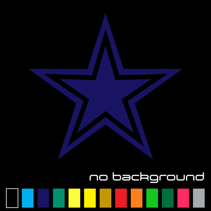 Dallas Cowboys Star Sticker Vinyl Decal Champions NFL Football Car ...