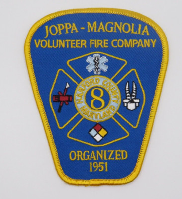 Joppa- Magnolia Hartford County Maryland Vol. Fire Dept. Patch | eBay