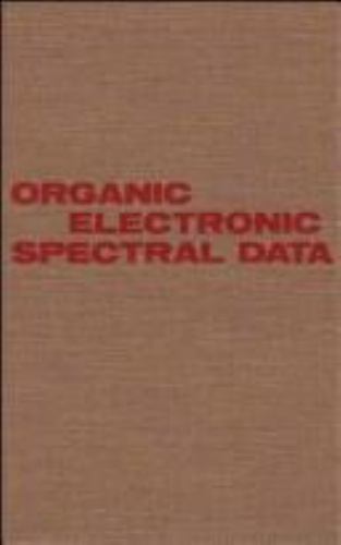 Organic Electronic Spectral Data Ser.: Organic Electronic Spectral Data, Volume 25 1983 by ...