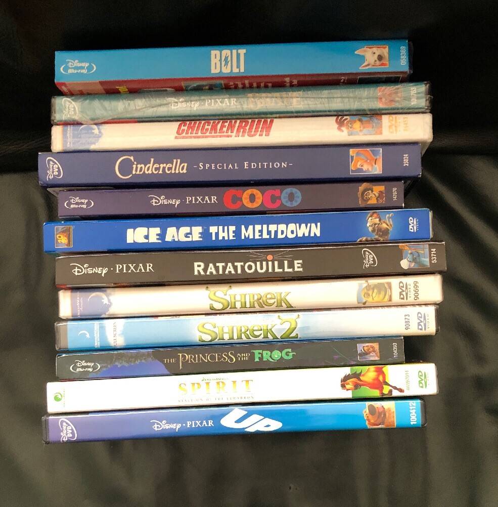 Dreamworks Disney Dvd Collection DVD Lot Disney Dreamworks & More