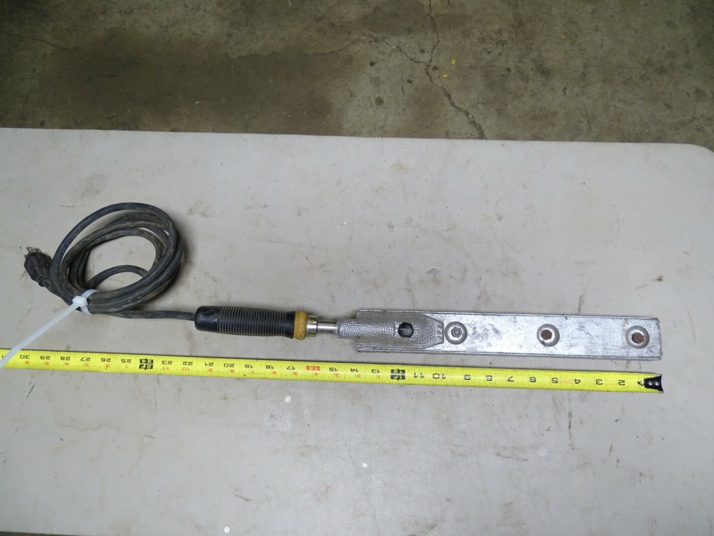 JPS Waterstop thermoplastic heat splicing iron wand 1" x 2" x 14 ...