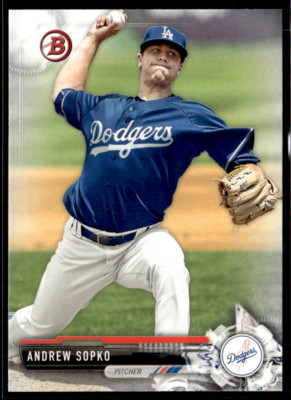 2017 Bowman #BP83 Andrew Sopko Dodgers Prospect | eBay