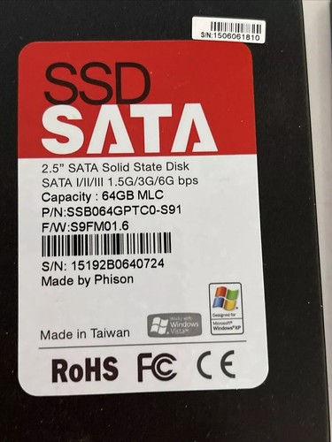 50x 64GB SSD Phison Solid State Hard Drive | eBay