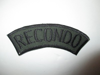 b8225 US Army Vietnam Recondo Tab For Bush Hat and Jacket IR38B | eBay