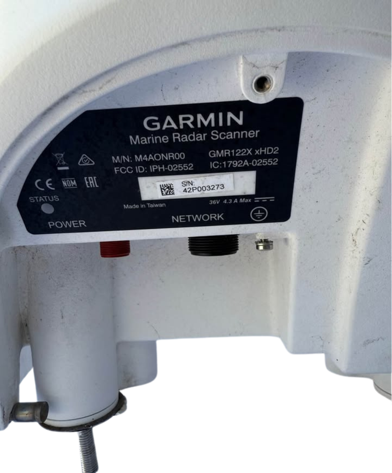 Garmin GMR 122X xHD2 Marine Open Array Radar Scanner 12KW 4' Antenna ...