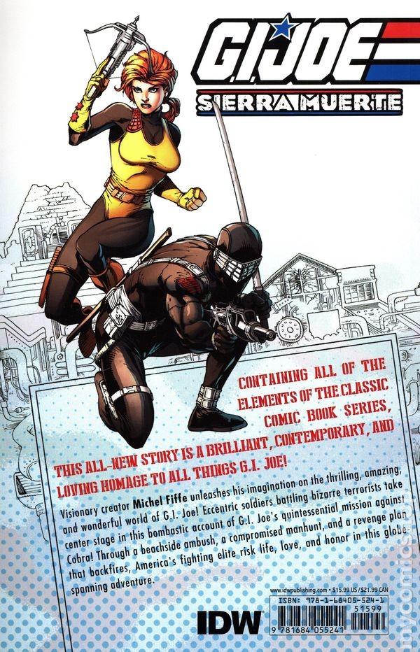 GI Joe Sierra Muerte TPB #1-1ST VF 2019 Stock Image | eBay