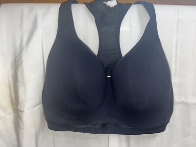 Under Armour razor back Sports Bra Gym Workout BLACK | eBay