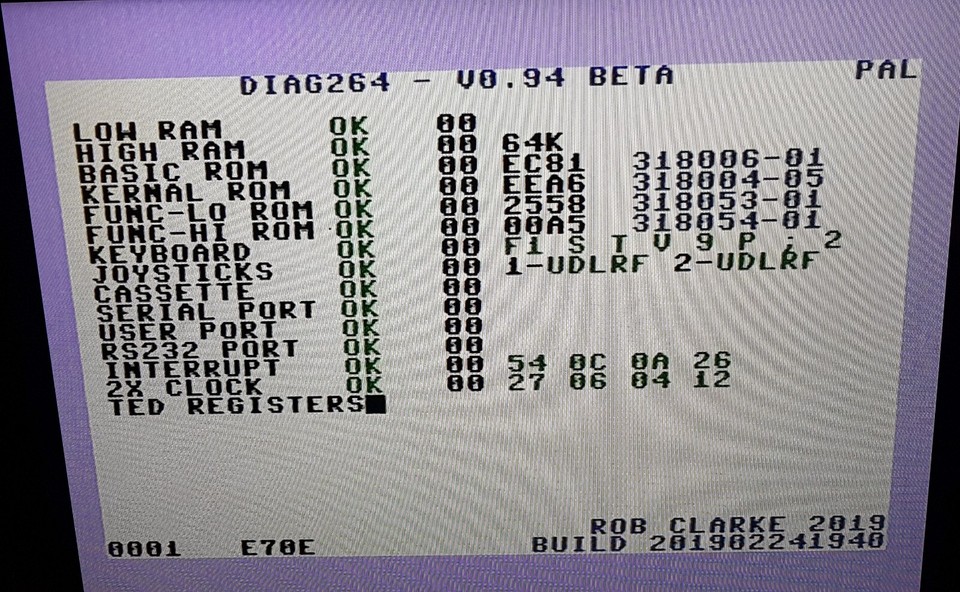 (2x) MOS 318006-01 BASIC ROM Chips for Commodore 16, C116, Plus/4 ...