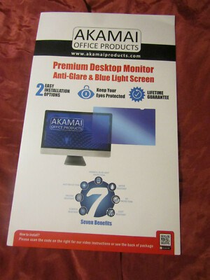 27" (16:9) MONITOR ANTI GLARE Akamai Computer Premium Desktop Blue ...