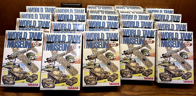 Takara 1:144 World Tank Museum Series 03 Complete Set of 19+1 Special ...