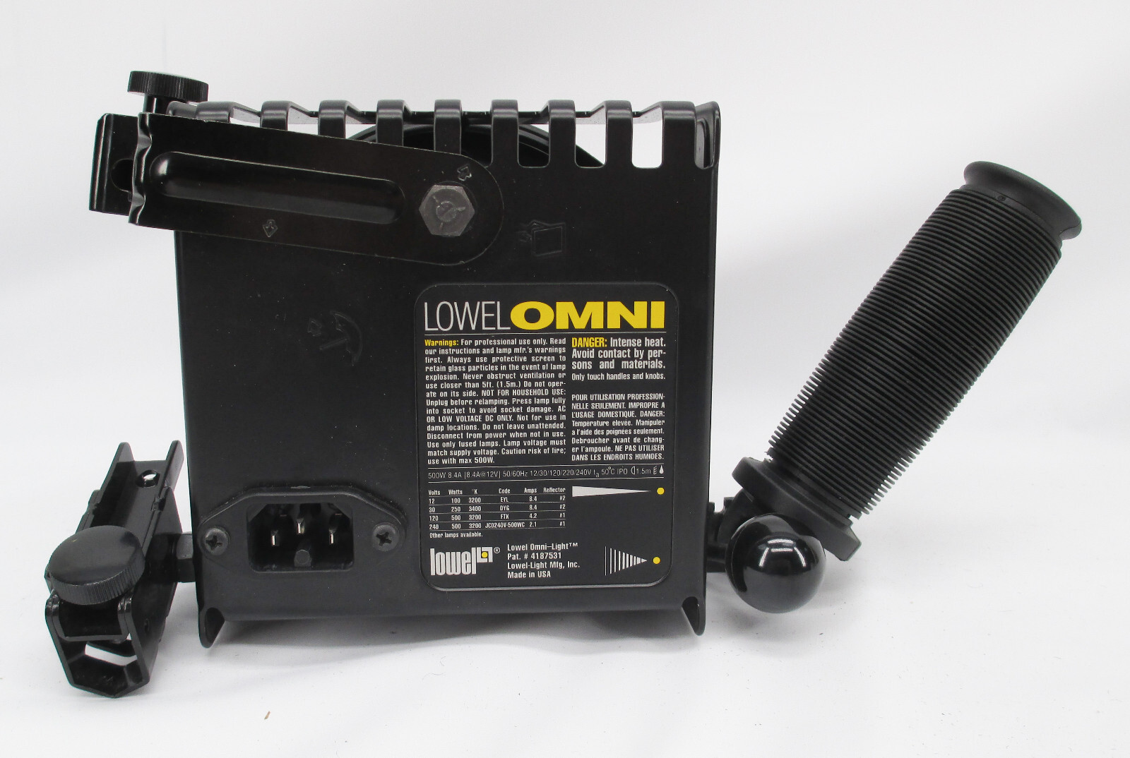 Lowel Omni + Pro light 2-Light Kit w/ Barn Doors + Hard Road Case | eBay