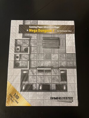 Gaming Paper Adventure Maps - Mega Dungeon 1 NIS SW B1 | eBay