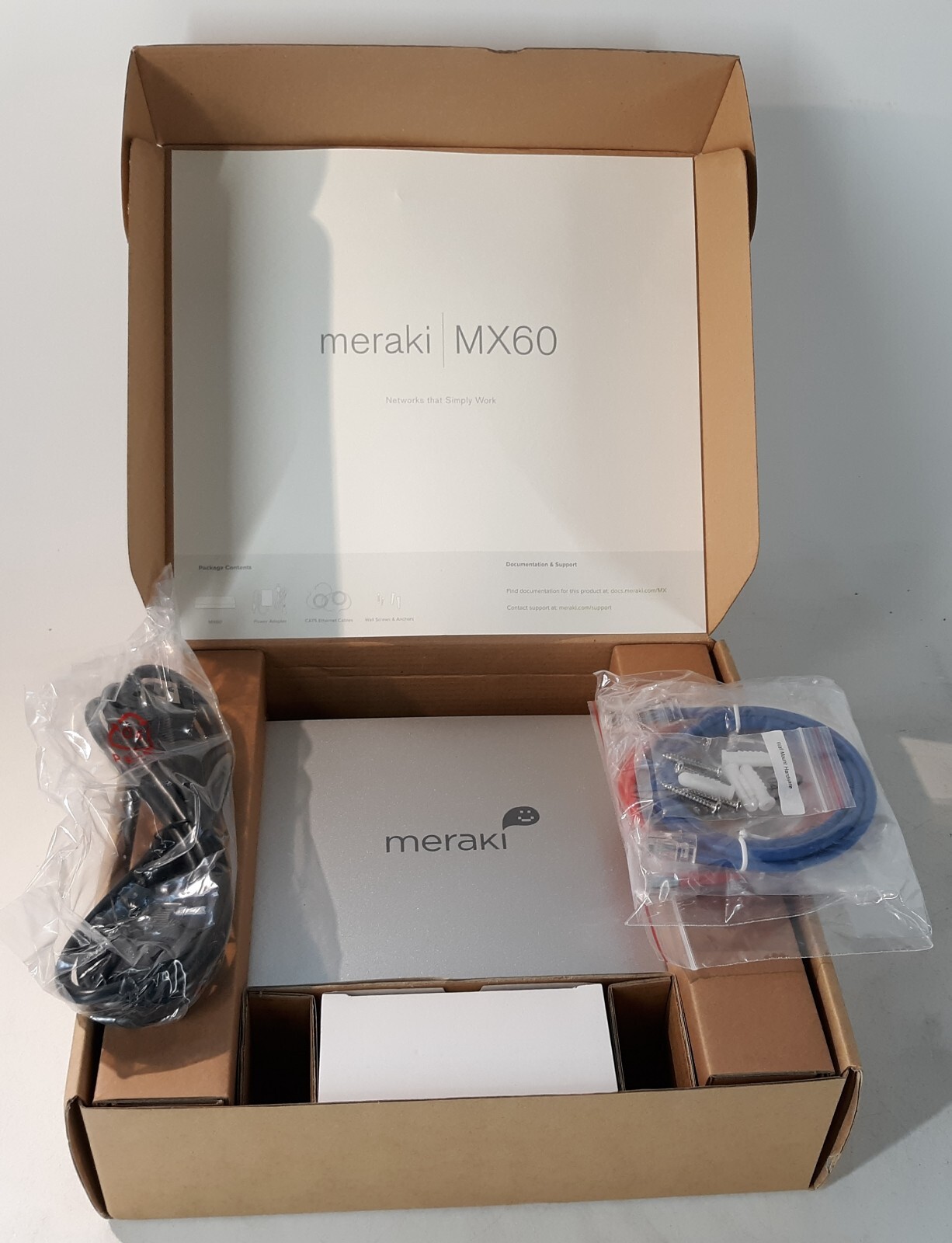 Cisco Meraki MX60-HW Cloud Managed Multi-Service Router NEW *OPEN BOX ...