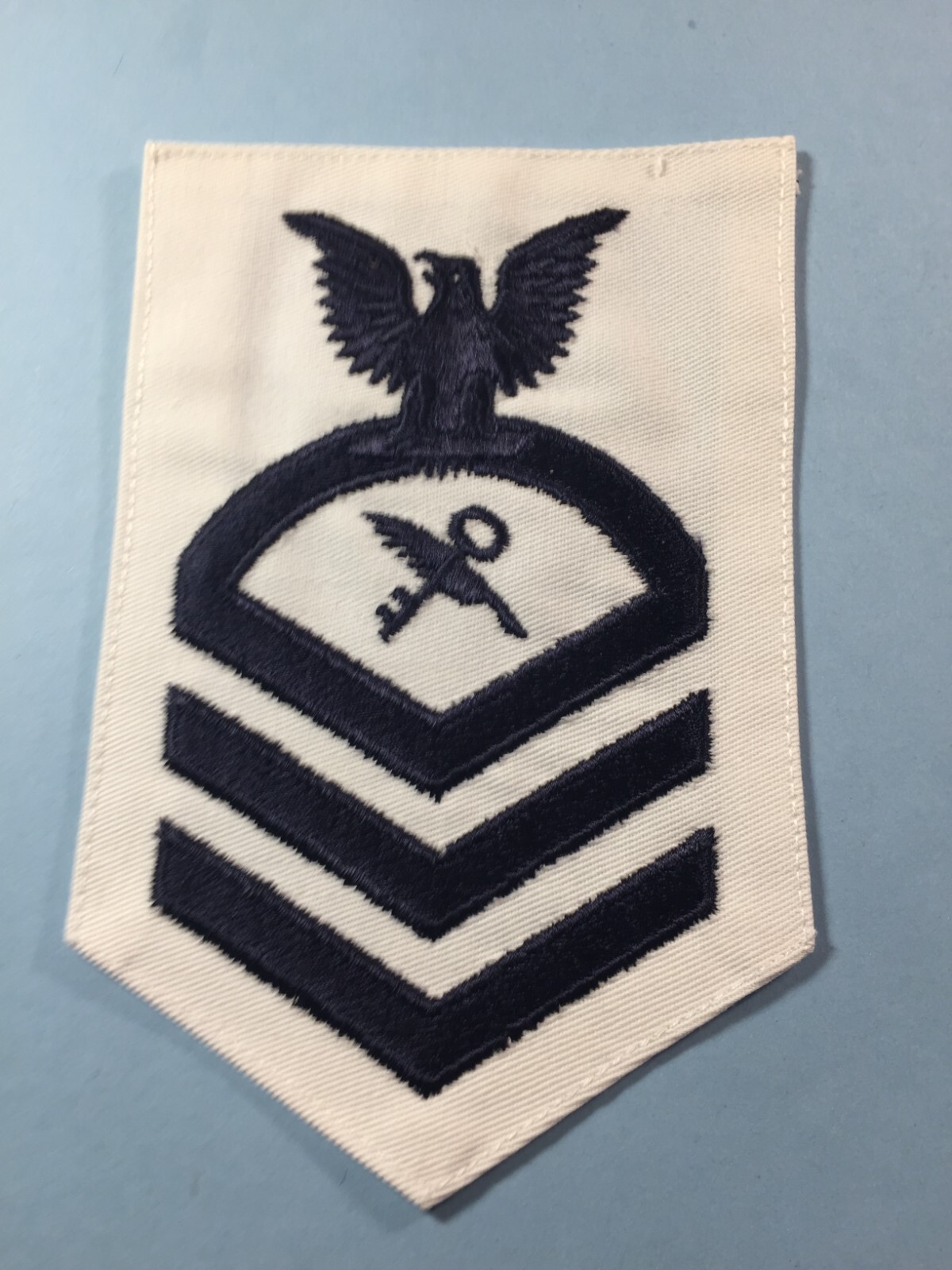US Navy Patch - Ship's Serviceman CPO (Bk / white) male size | eBay