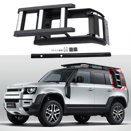 Liftable Ladder Roof Rack Access Fits for Land Rover Defender 110 L851 ...
