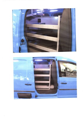 Purpose made metal racking for VW Caddy Maxi van (ex British Gas ...