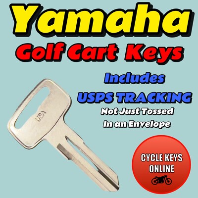 Yamaha Golf Cart Keys Spare Replacement Cut to Code key Codes 5150-5299 ...