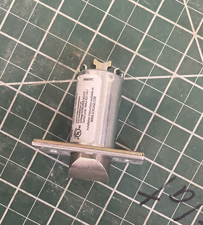 SCHLAGE LOCK UL DEAD LATCH 2 3/4" BACKSET 26d FINISH Ad Locks | eBay