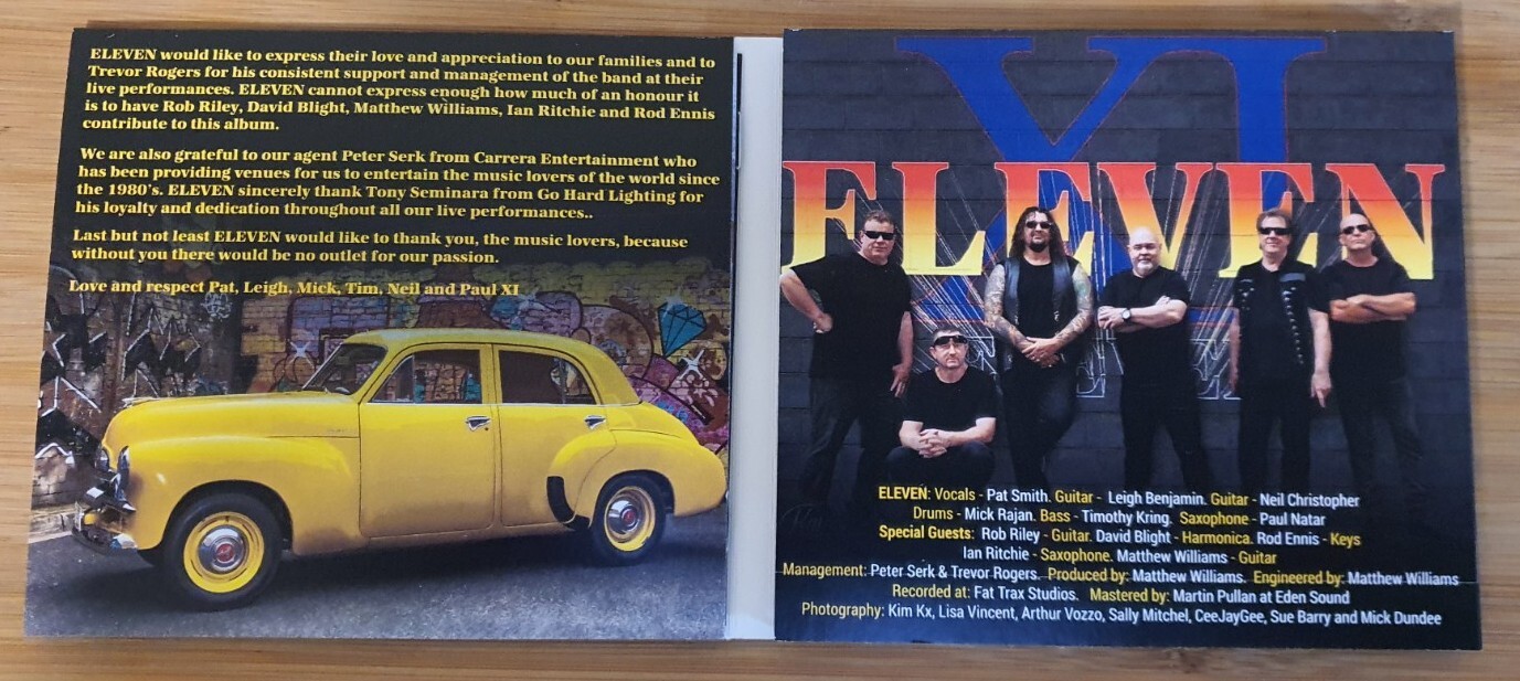 ELEVEN CD - Adelaide's finest Cover Band CD 2021 | eBay