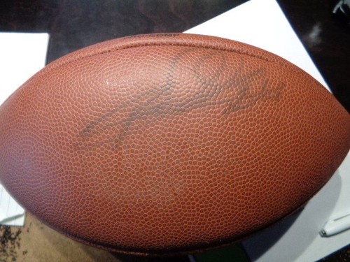 Rod Woodson Signed Wilson NFL Logo Football COA Pittsburgh Baltimore ...