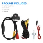 Car Rear View Backup Reverse Camera 170° CMOS LED HD Night Vision ...