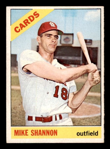 1966 Topps Baseball #293 Mike Shannon EX *d5 | eBay