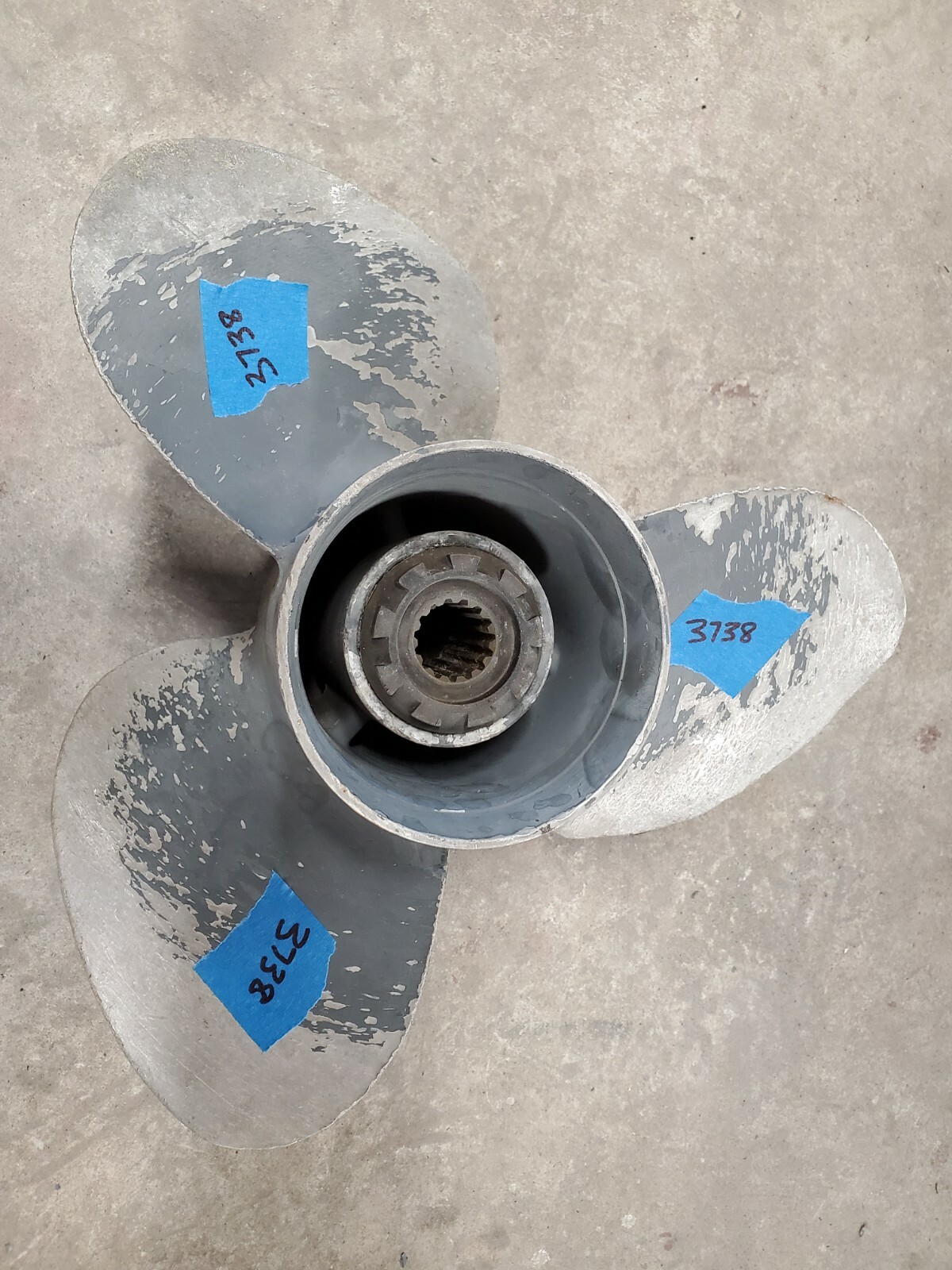 13.75x13 Aluminum Propeller | Standard Rotation | 13 3/4" Pitch | HONDA ...