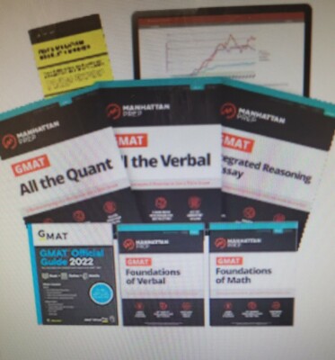 Manhattan Prep GMAT Books - Self-Study Toolkit, 2022 Edition with ...